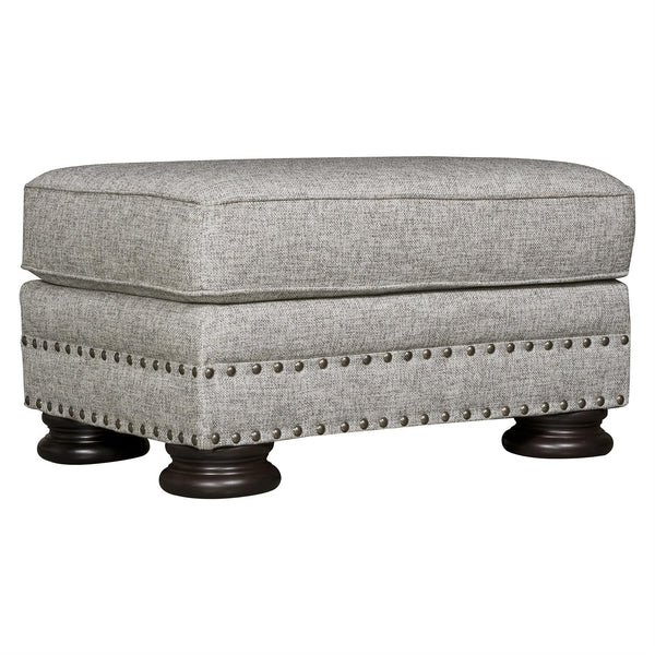 FOSTER FABRIC OTTOMAN - Kings Atlanta – Kings Fine Art & Decor